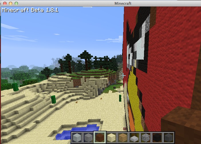 ITS AN ANGRY BIRD Minecraft Map